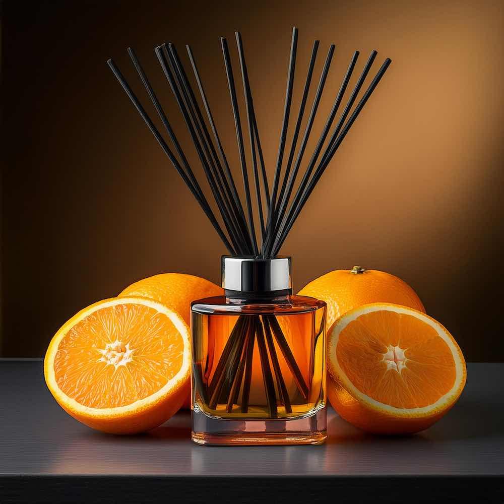 Amber & Sweet Orange Reed Diffuser — New Dawn UK