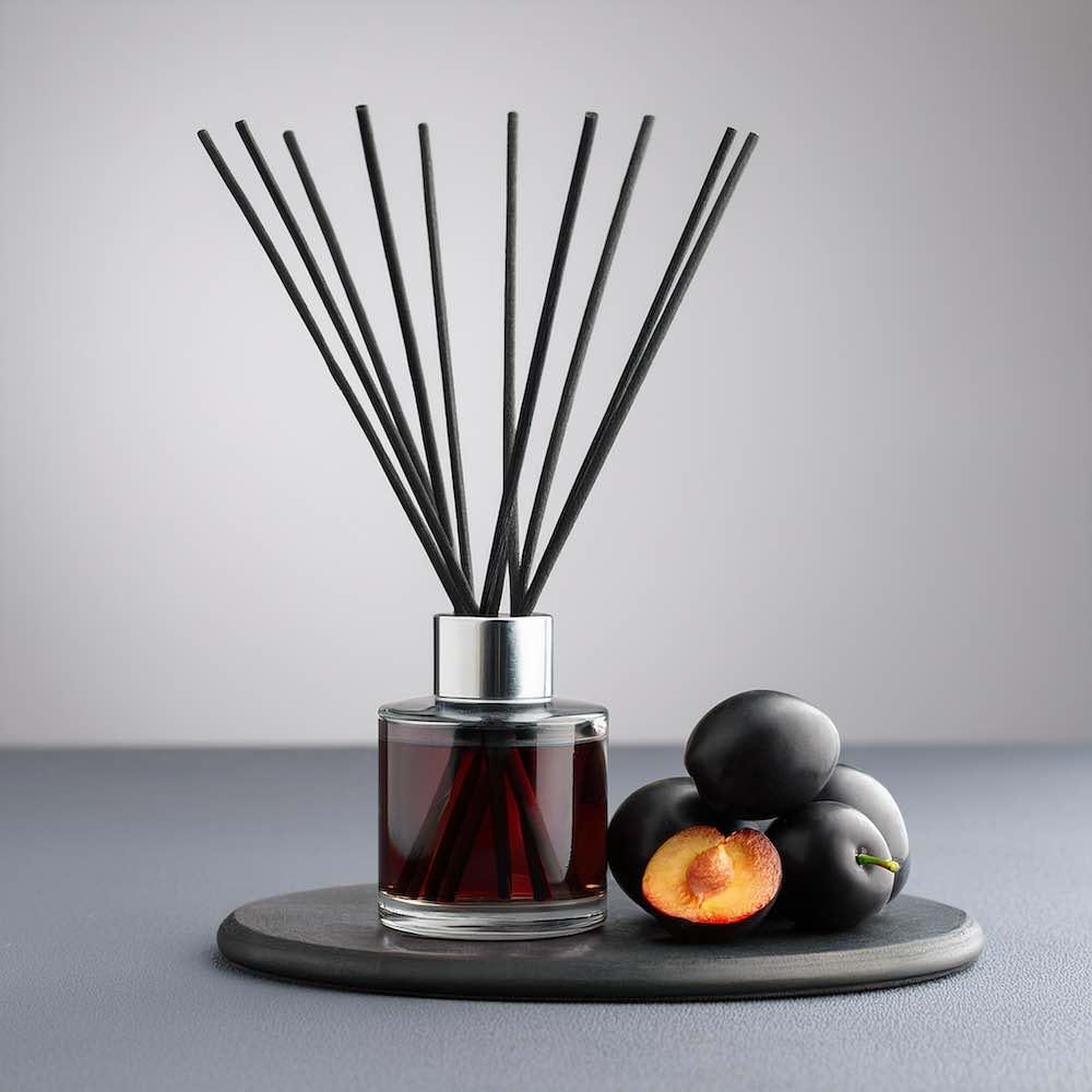 Black Plum and Rhubarb Reed Diffuser — New Dawn UK