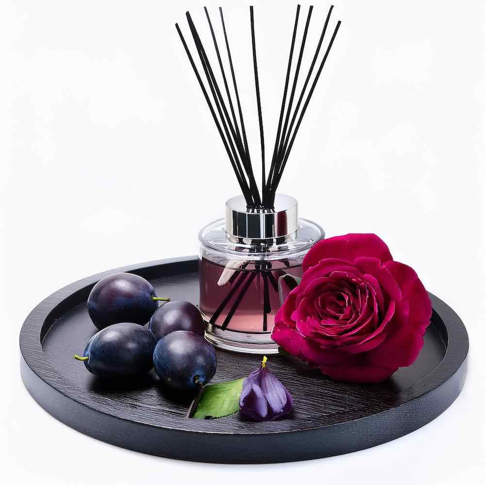 Damson Plum, Rose & Patchouli Reed Diffuser — New Dawn UK
